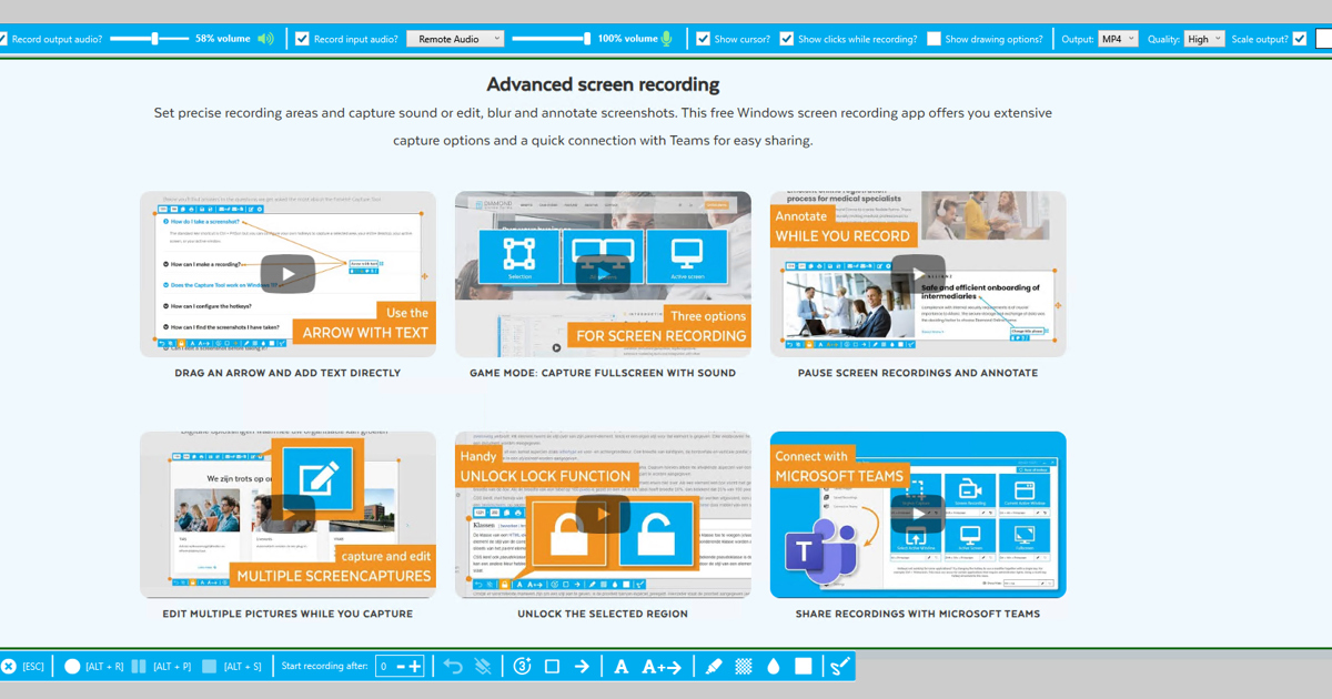 Screen Recording Tutorial - Free Windows Capture Tool